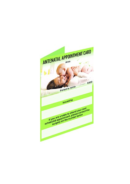 Antenatal Appointment Cards